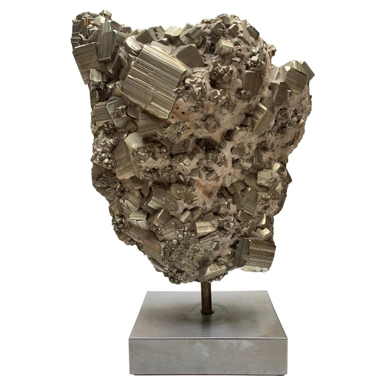 Pyrite Sculpture, 1980 For Sale at 1stDibs