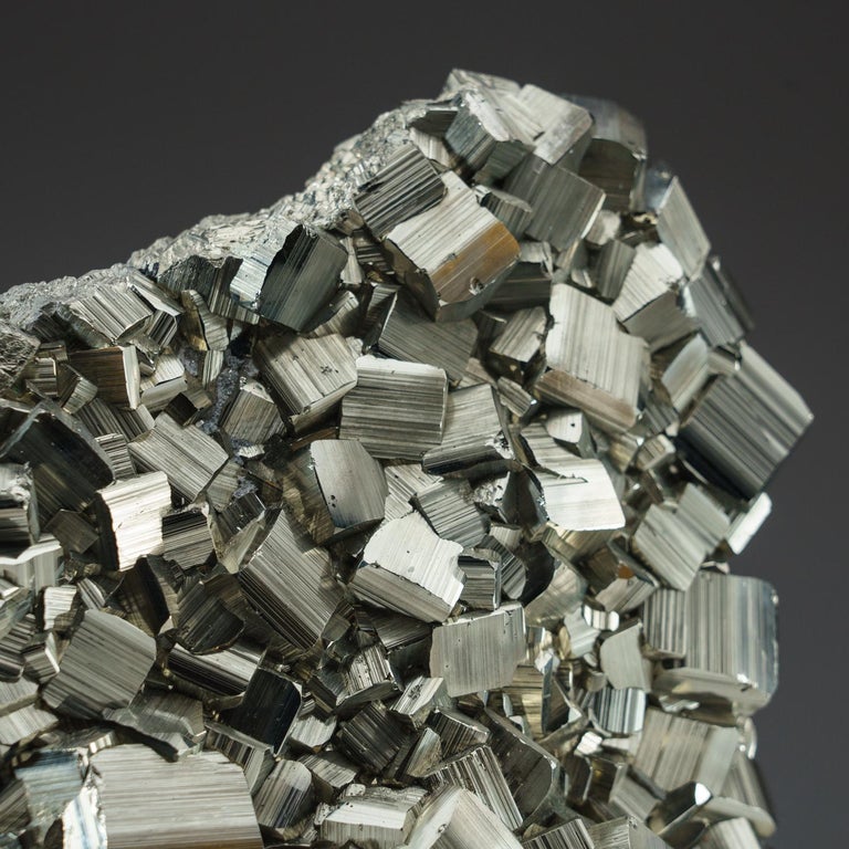 Pyrite Cluster with Quartz from Peru ( 20 lbs) For Sale at 1stDibs