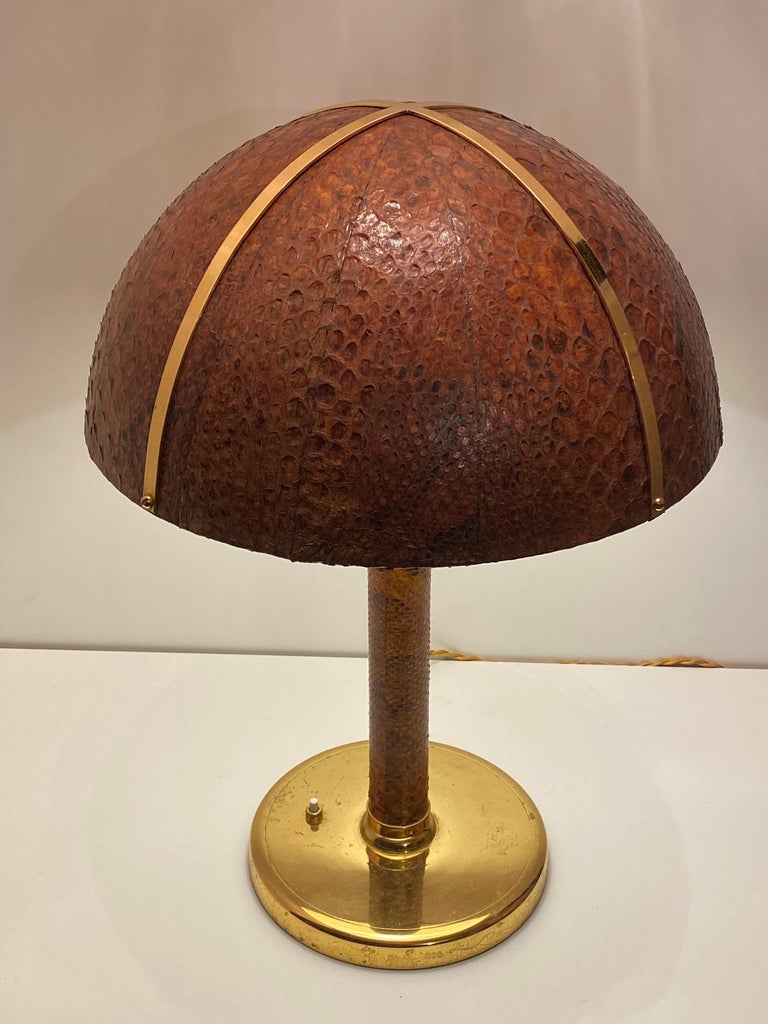 Python Skin Lamp For Sale at 1stDibs