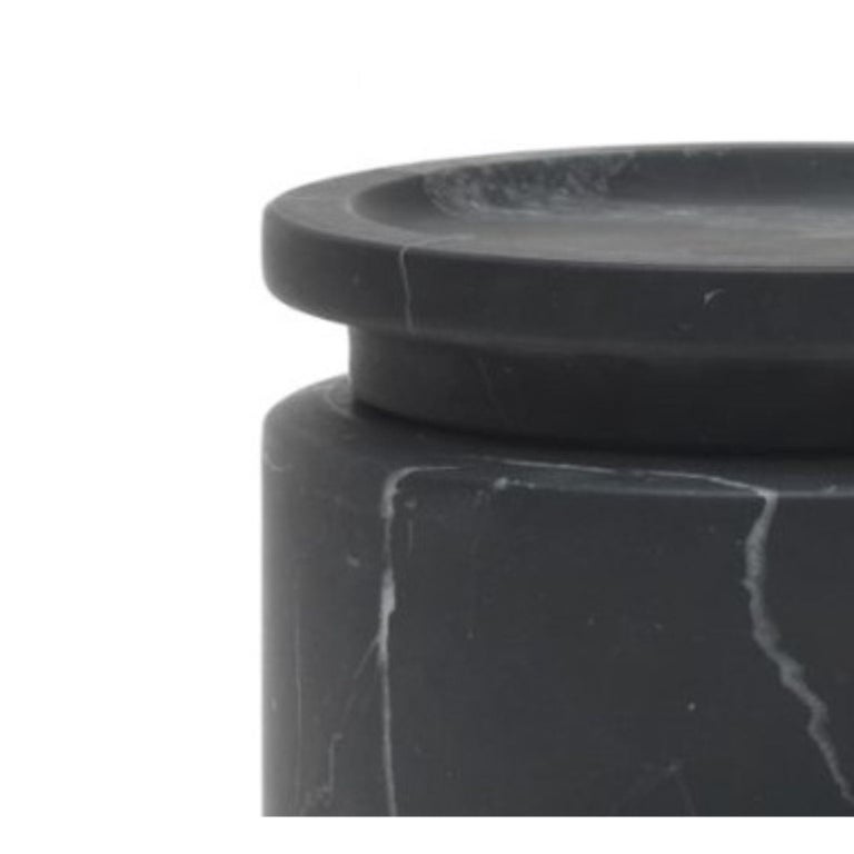 Pyxis, Large Pot, Black by Ivan Colominas For Sale at 1stDibs