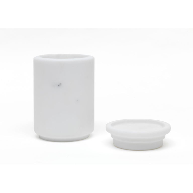 Pyxis, Large Pot, White by Ivan Colominas For Sale at 1stDibs