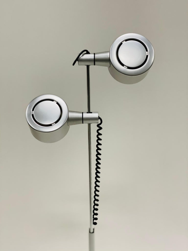 QC Twin spotlicht floor lamp by Ronald Homes for Conelicht Limited, UK ...