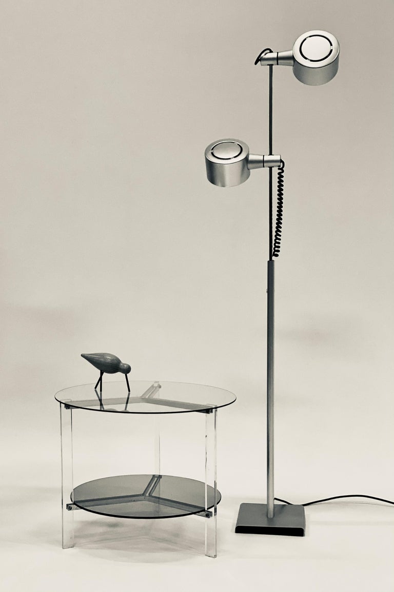 QC Twin Spotlicht Floor Lamp by Ronald Homes for Conelicht Limited, UK ...