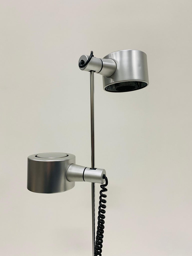 QC Twin Spotlicht Floor Lamp by Ronald Homes for Conelicht Limited, UK ...