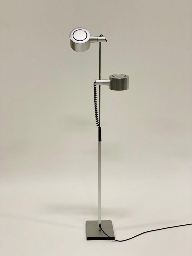 QC Twin Spotlicht Floor Lamp by Ronald Homes for Conelicht Limited, UK ...