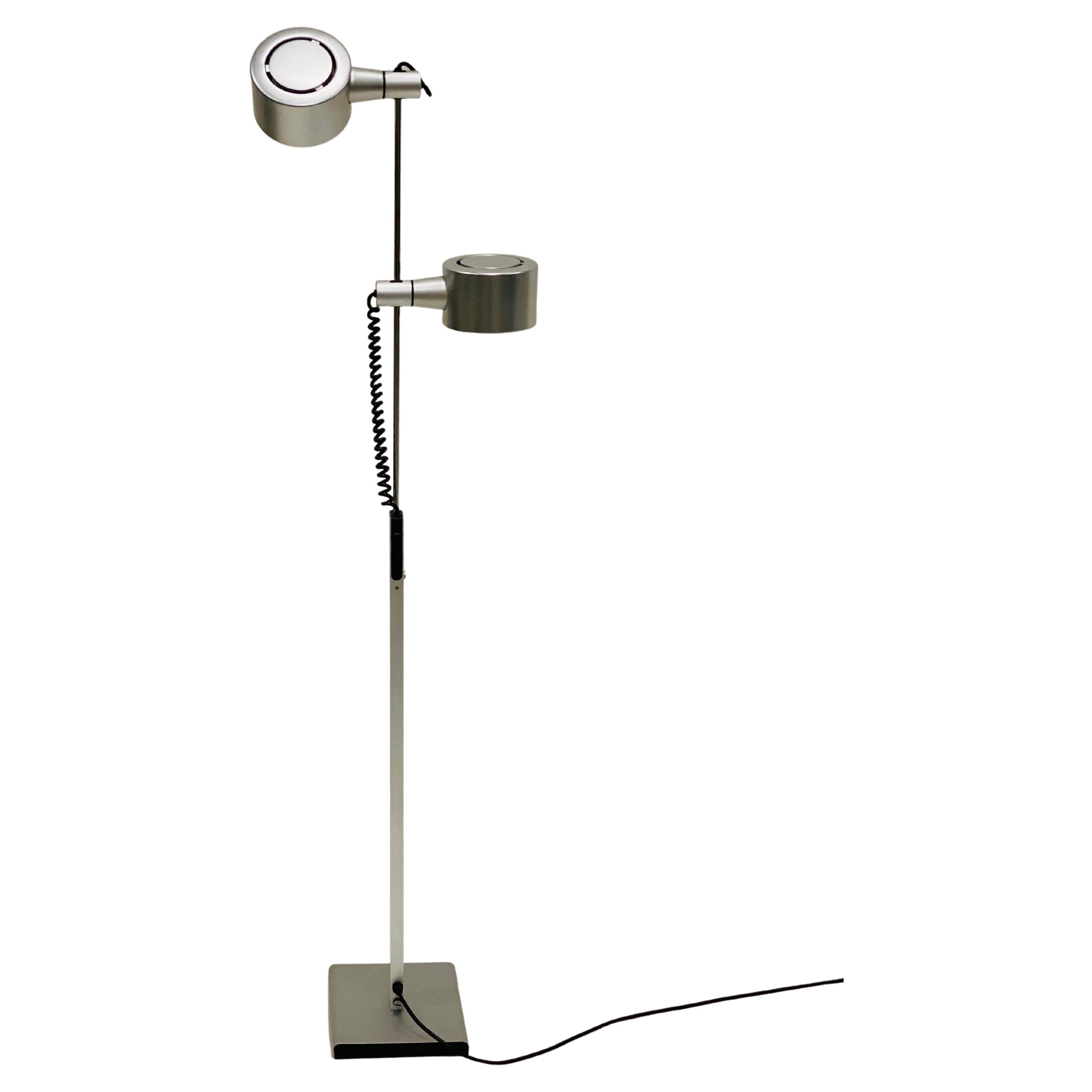 Twin spotlight floor lamp by Ronald Holmes Conelight limited, 1970s For ...
