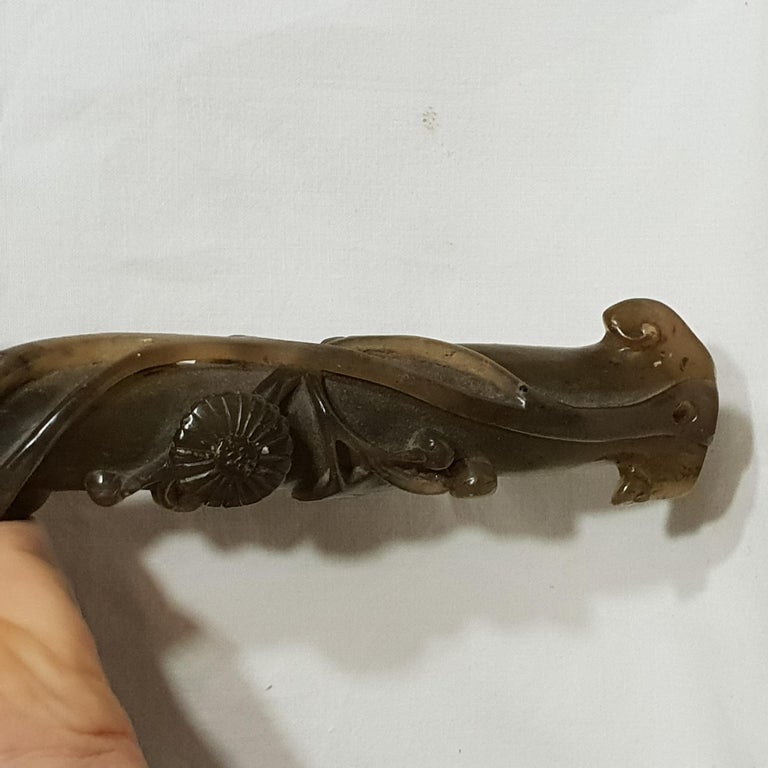 Qing Dynasty Chinese Green Jade Ruyi Scepter, 1900s For Sale at 1stDibs ...