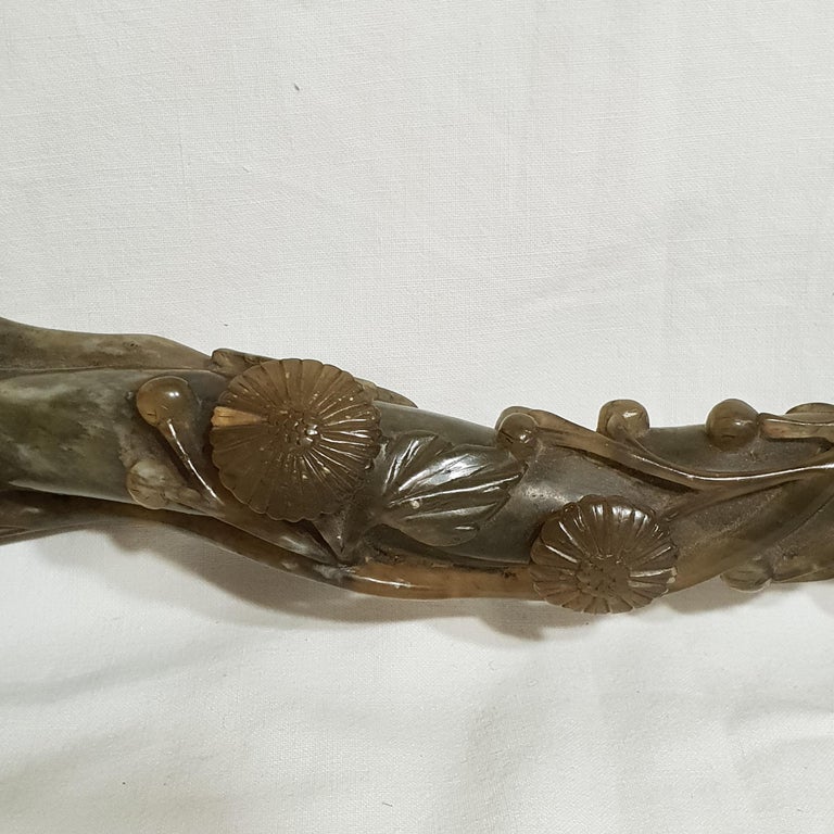 Qing Dynasty Chinese Green Jade Ruyi Scepter, 1900s For Sale at 1stDibs ...