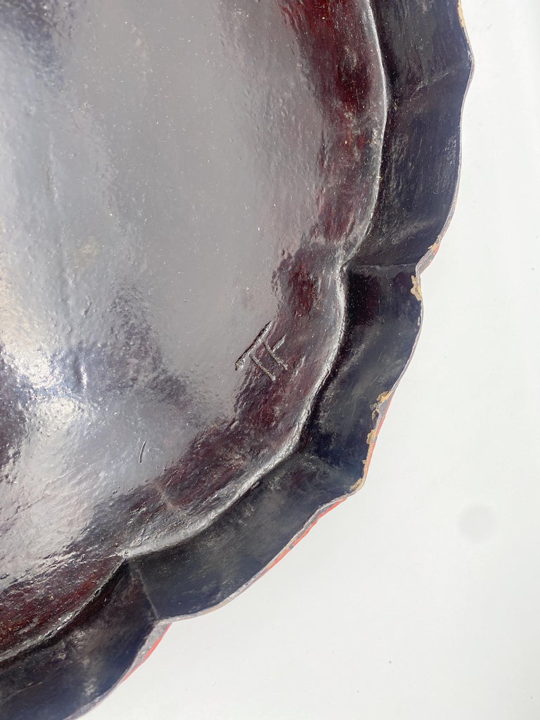 Qing Dynasty Chinese Wooden Red Lacquered Presentation Box For Sale at ...