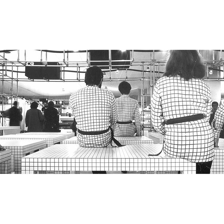 Quaderna 2830 Desk by Super Studio from Zanotta, Italy, 1970s at 1stDibs