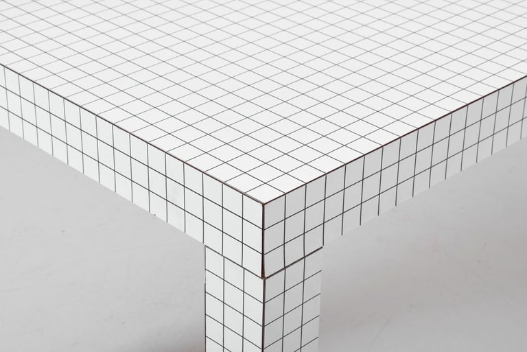 Quaderna Desk or Dining Table by Superstudio for Zanotta, Italy, 1970s at 1stDibs