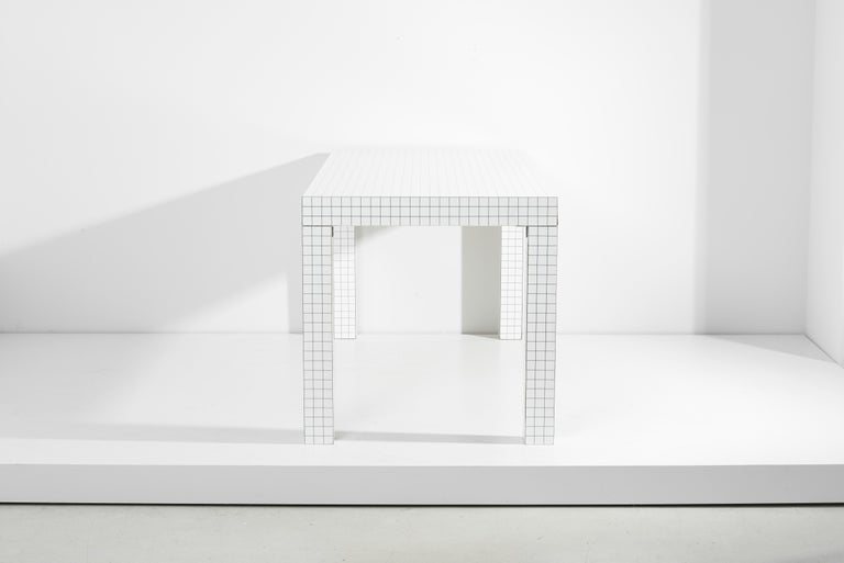 Quaderna Desk or Dining Table by Superstudio for Zanotta, Italy, 1970s ...