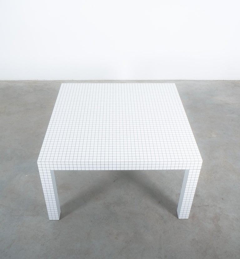 Quaderna Dining Table Superstudio for Zanotta, 1970s at 1stDibs