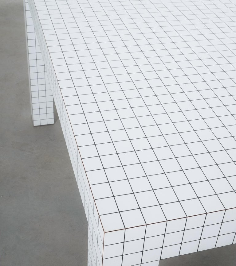 Quaderna Dining Table Superstudio for Zanotta, 1970s at 1stDibs