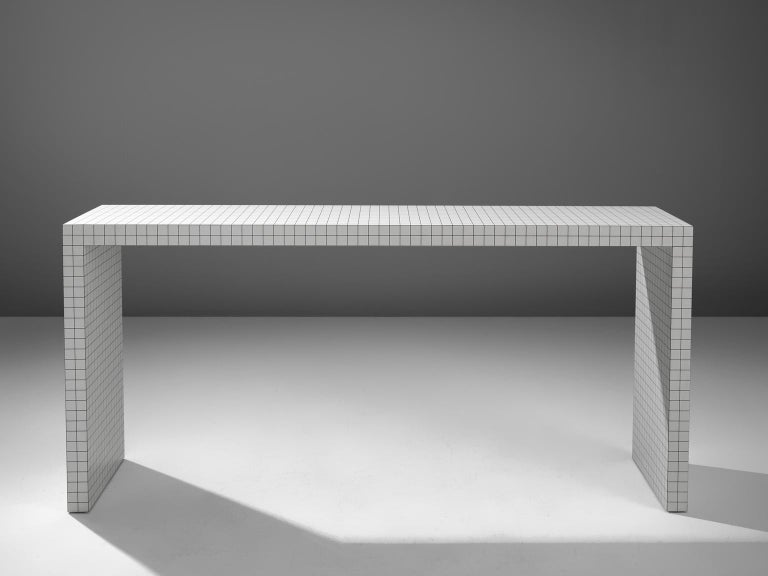 Quaderna Superstudio Console Table for Zanotta For Sale at 1stDibs