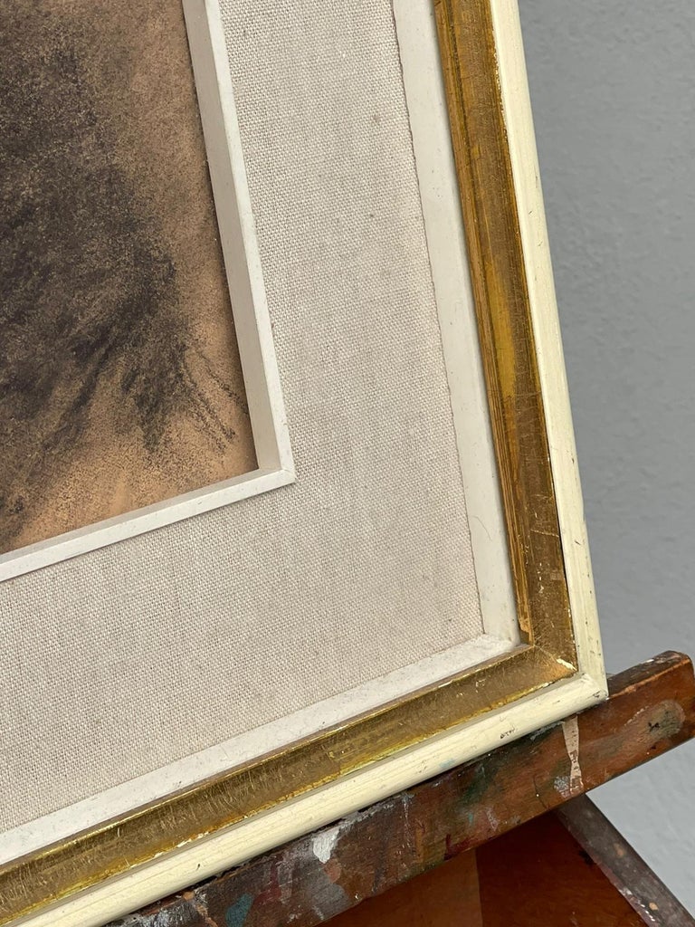 Quadro Carboncino Su Carta Raffigurazione Di Fanciullo Luisa Bencini xx ...