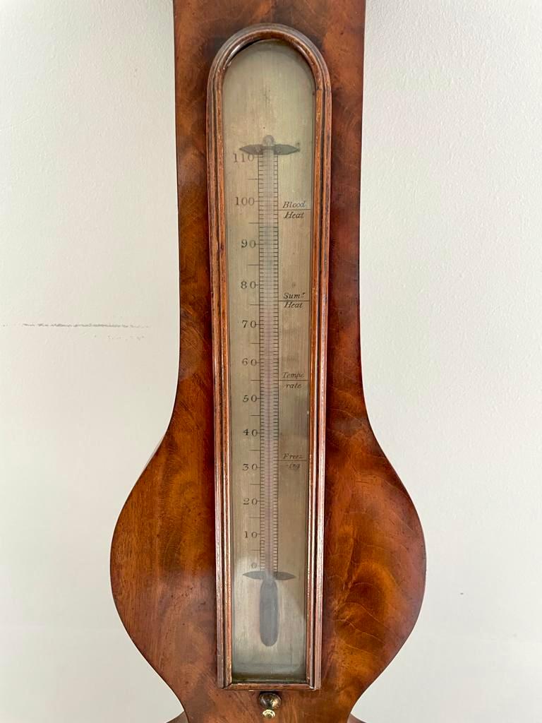 Quality 18th Century Antique Georgian Banjo Barometer For Sale at ...