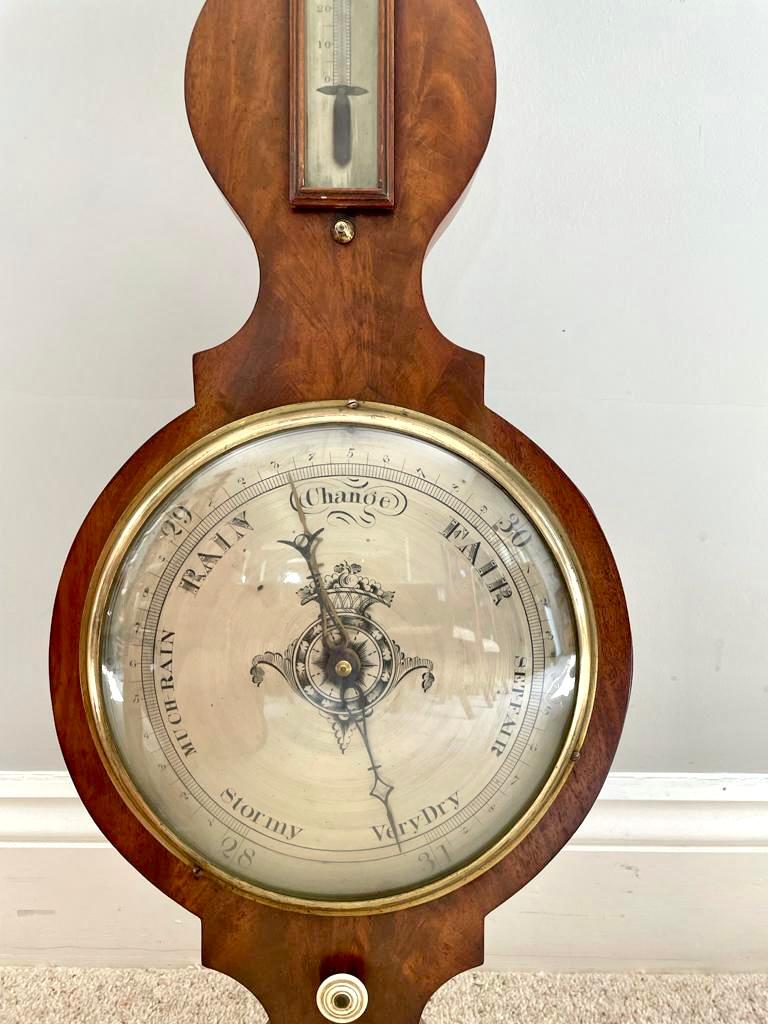 Quality 18th Century Antique Georgian Banjo Barometer For Sale at ...