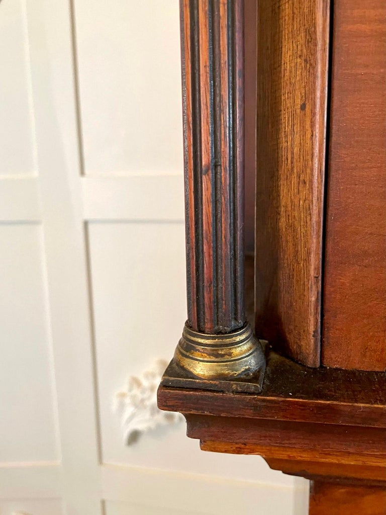 Quality 19th Century Antique Mahogany Inlaid Eight Day Longcase Clock ...