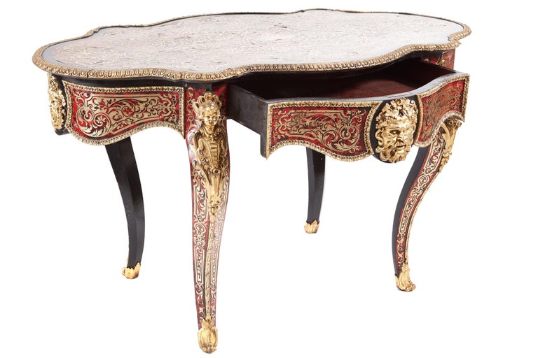 Quality Antique French Boulle Centre Table, circa 1850 at 1stDibs