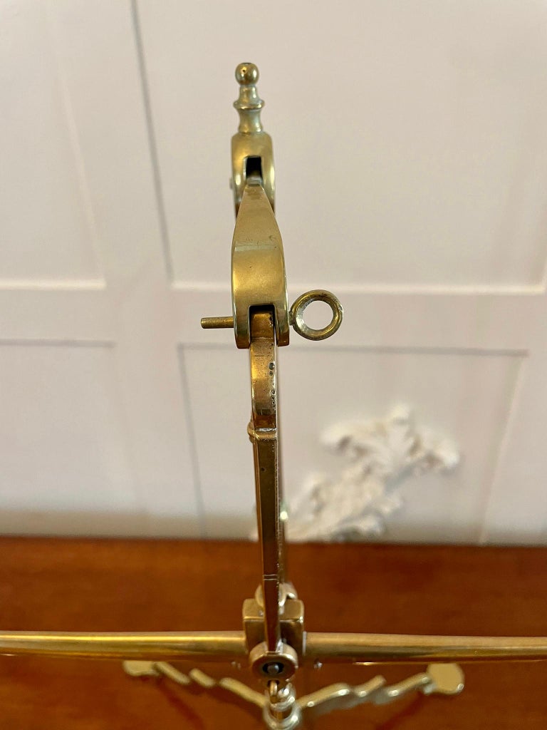 Quality Antique Victorian Brass Scales For Sale at 1stDibs