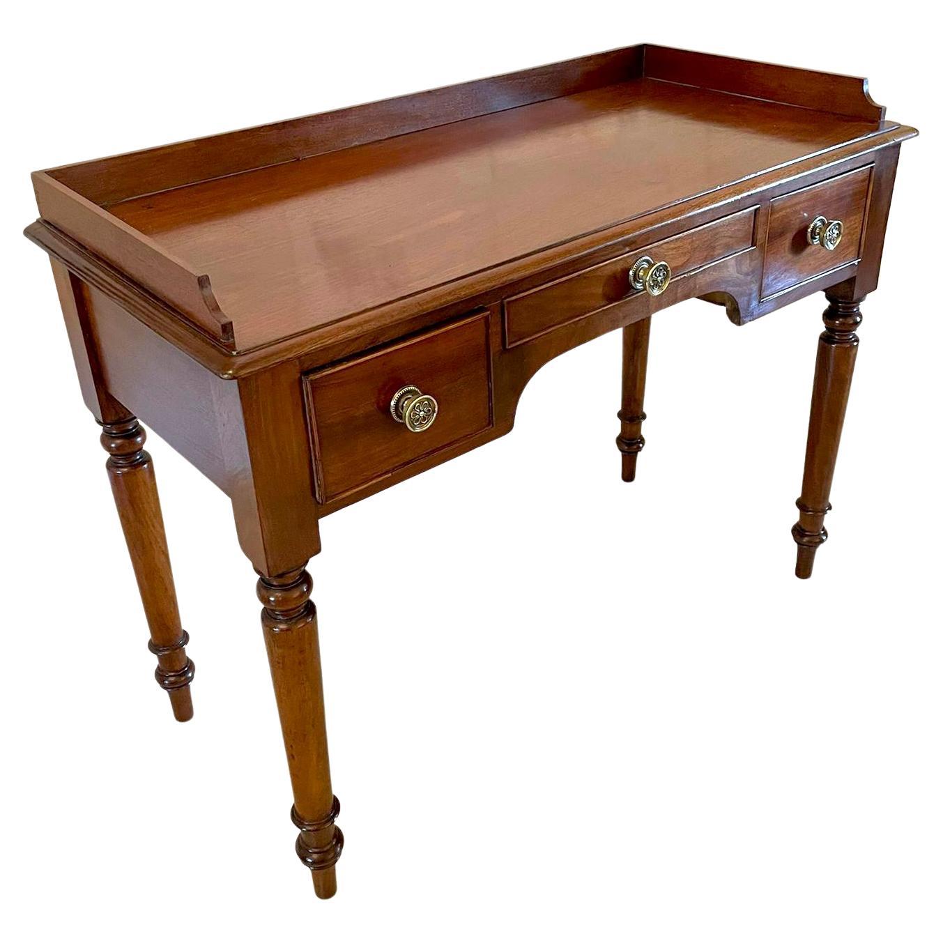 Antique Pair of Quality Georgian Reproduction Mahogany Wine Tables Side ...