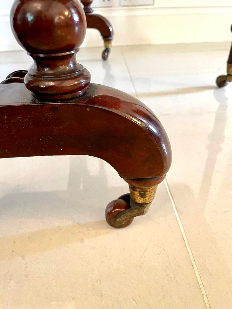 Quality Antique Victorian Mahogany Sutherland Table For Sale at 1stDibs