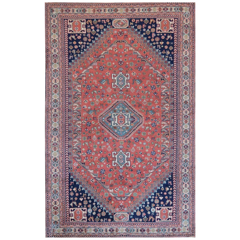 Quality Handwoven Shiraz Rug For Sale at 1stDibs