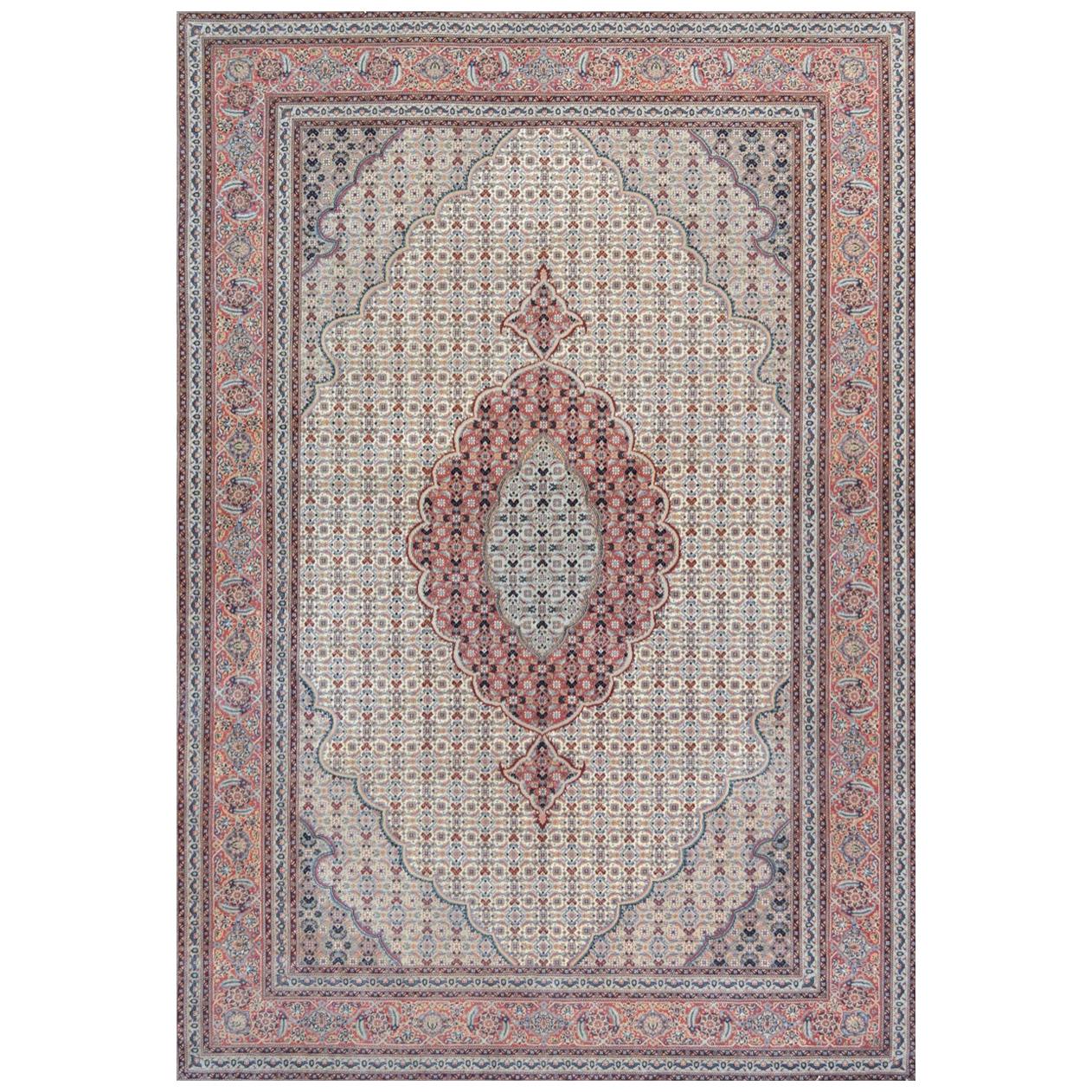 Quality Handwoven Tabriz Style Rug For Sale at 1stDibs