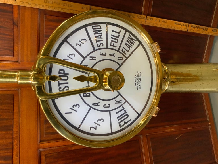 Quality Ships Bridge Telegraph by Bendix For Sale at 1stDibs