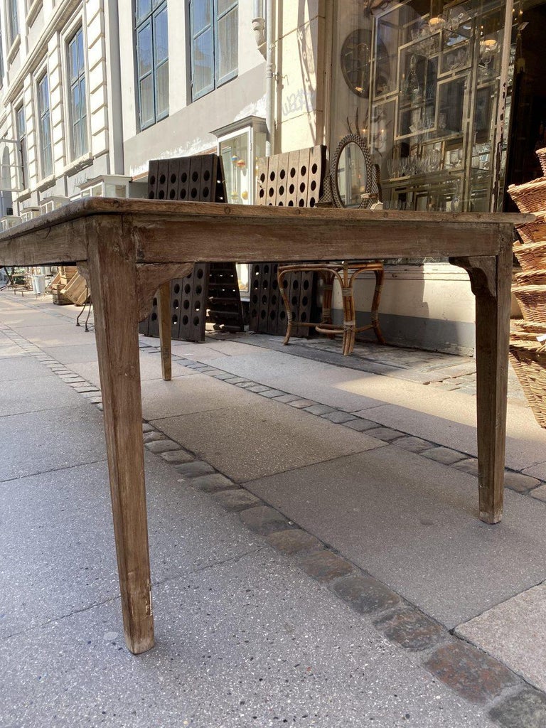 Quality Vintage French Long Table at 1stDibs