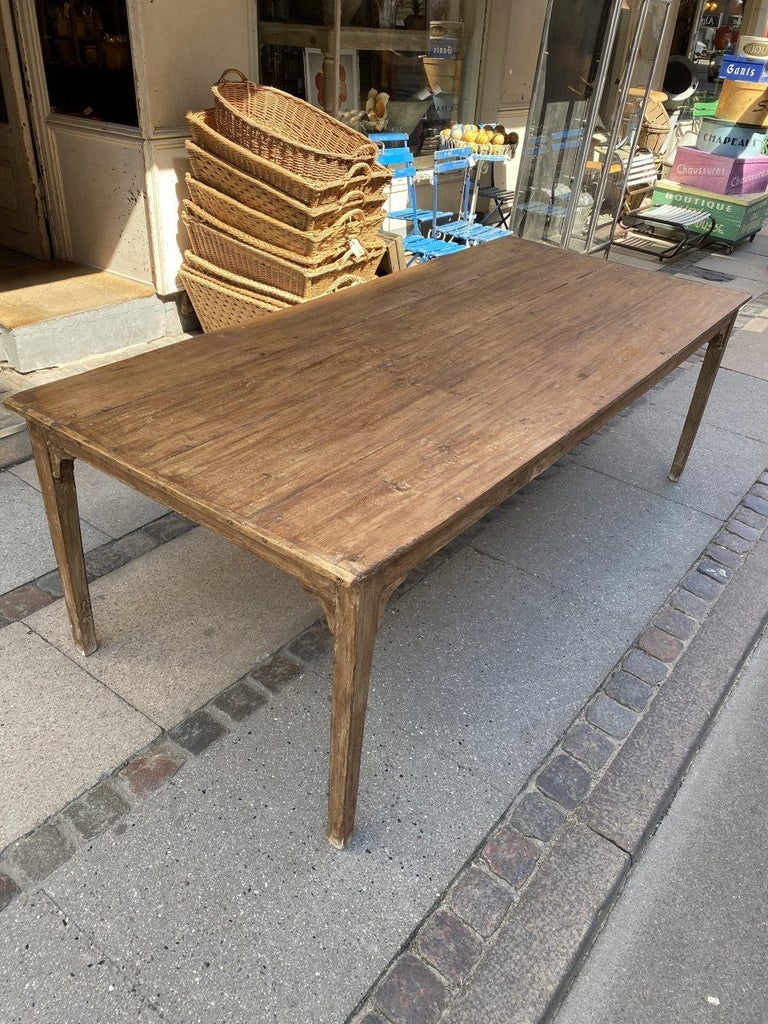 Quality Vintage French Long Table at 1stDibs