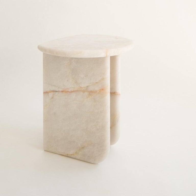 Quartz Amplifier Side Table by Jude Heslin Di Leo For Sale at 1stDibs