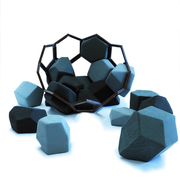 Quartz Armchair by CRTL ZAK and Davide Barzaghi For Sale at 1stDibs ...