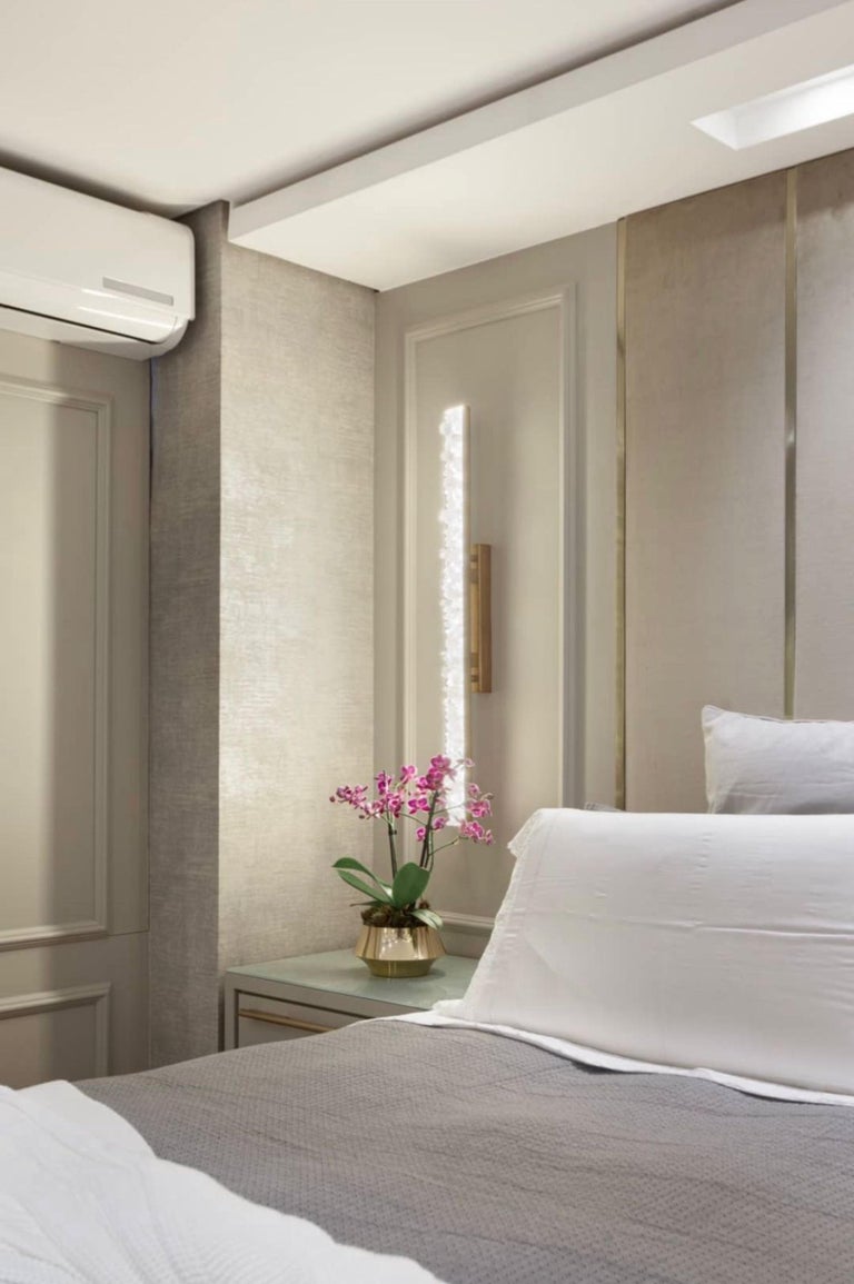 Quartz Wall Lamp by Aver For Sale at 1stDibs
