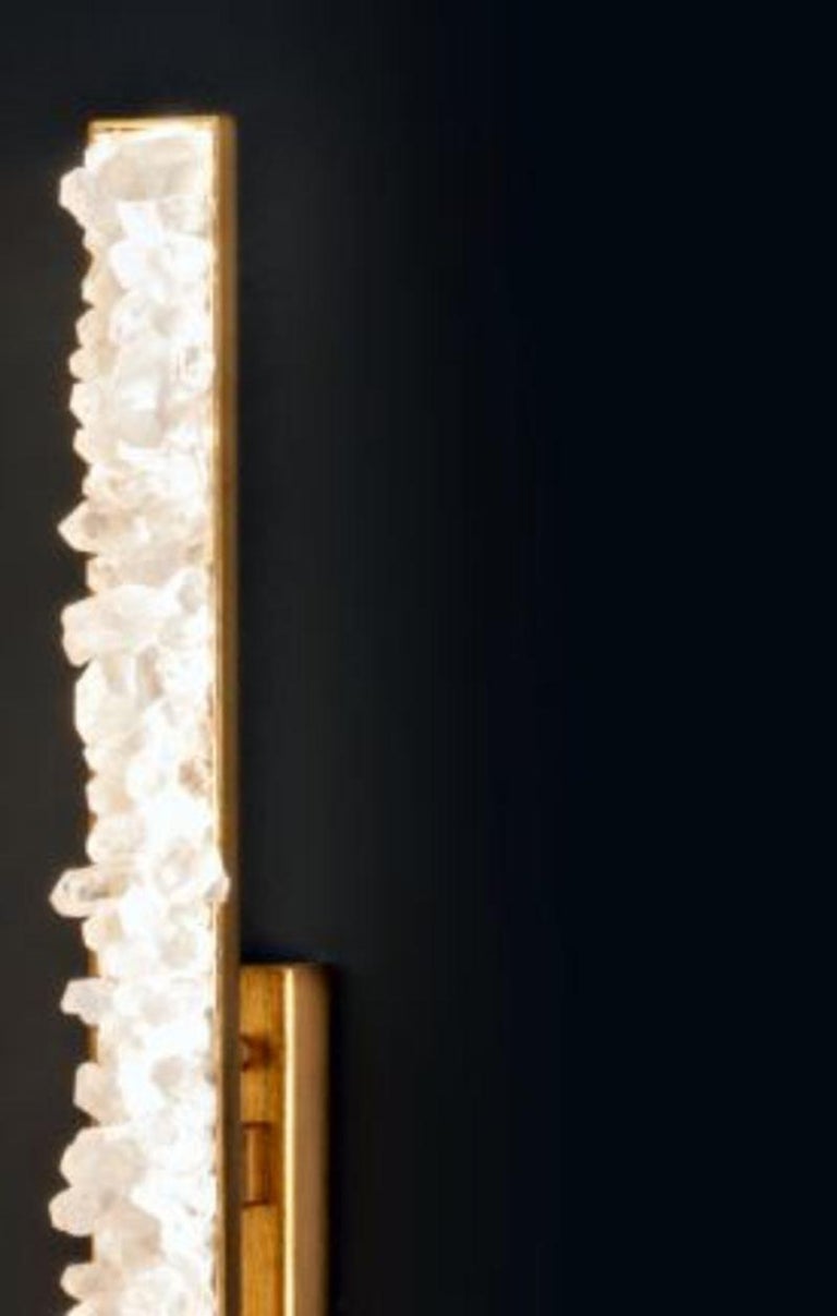 Quartz Wall Lamp by Aver For Sale at 1stDibs