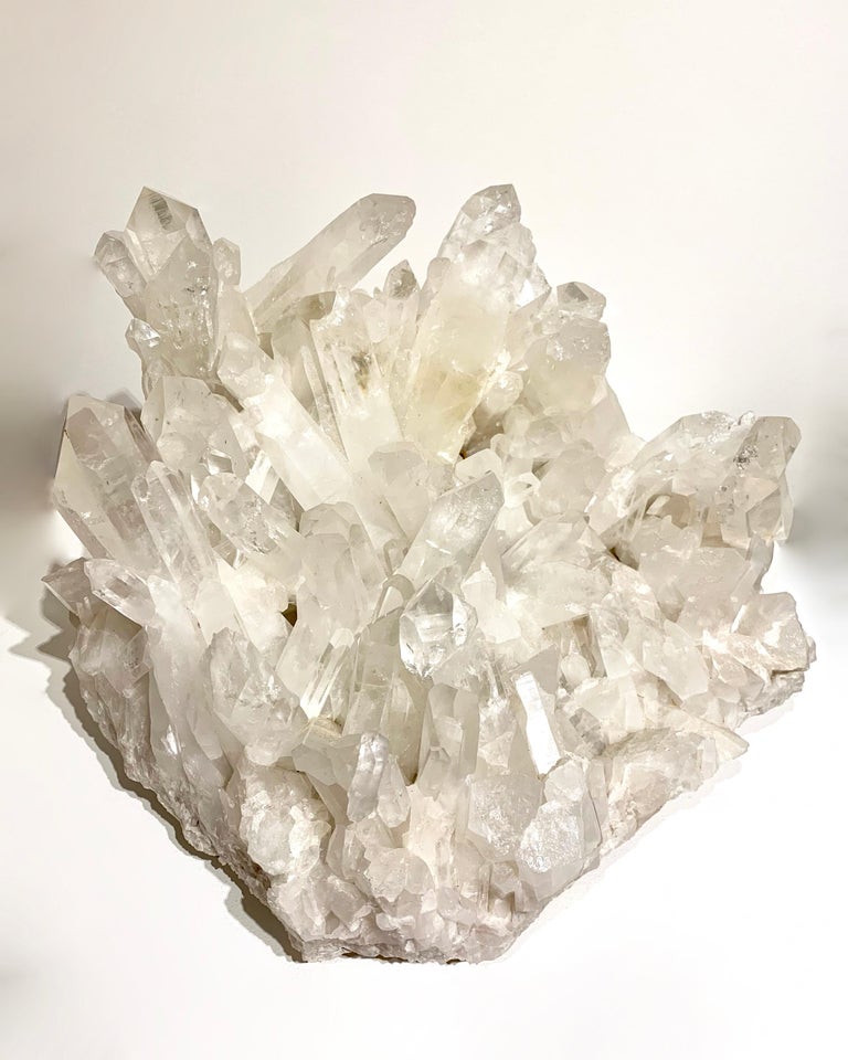 Quartz Crystal Cluster at 1stDibs | crystal quartz cluster, crystal ...