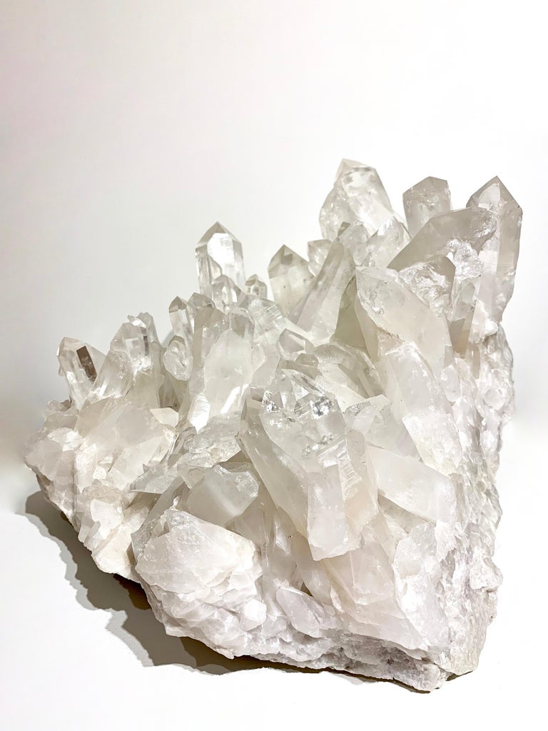 Quartz Crystal Cluster at 1stDibs | crystal quartz cluster, crystal ...