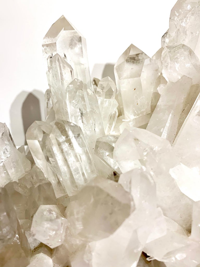 Quartz Crystal Cluster at 1stDibs | crystal quartz cluster, crystal ...
