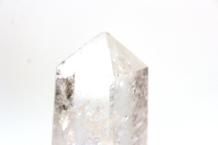 Quartz Obelisk Sculpture at 1stDibs