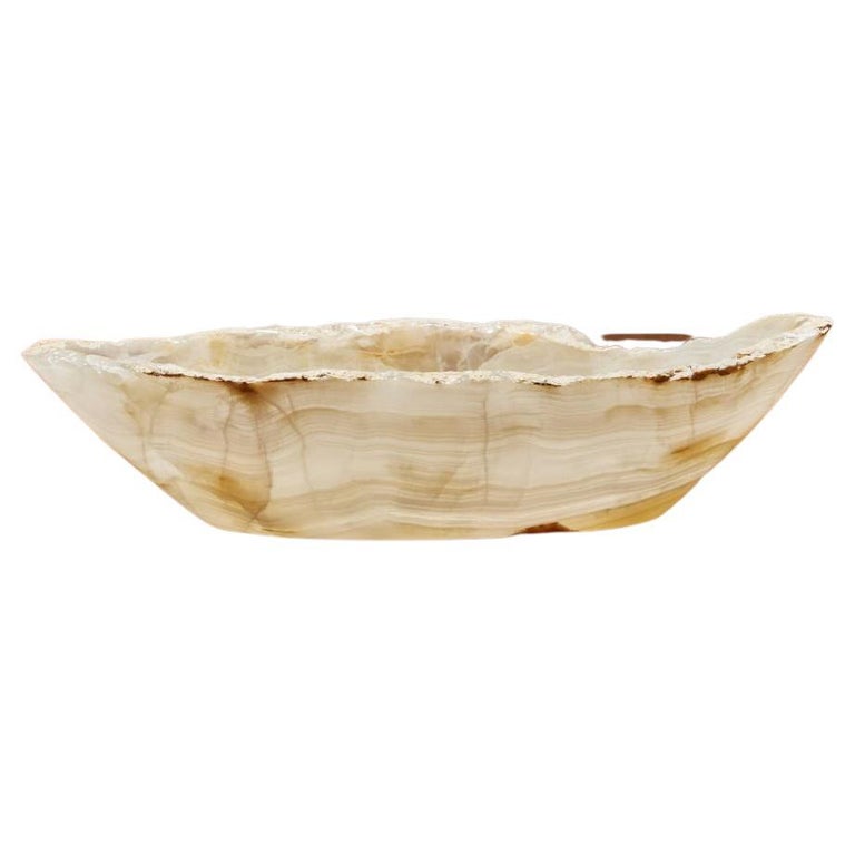 Quartz Onyx Small Canoe at 1stDibs