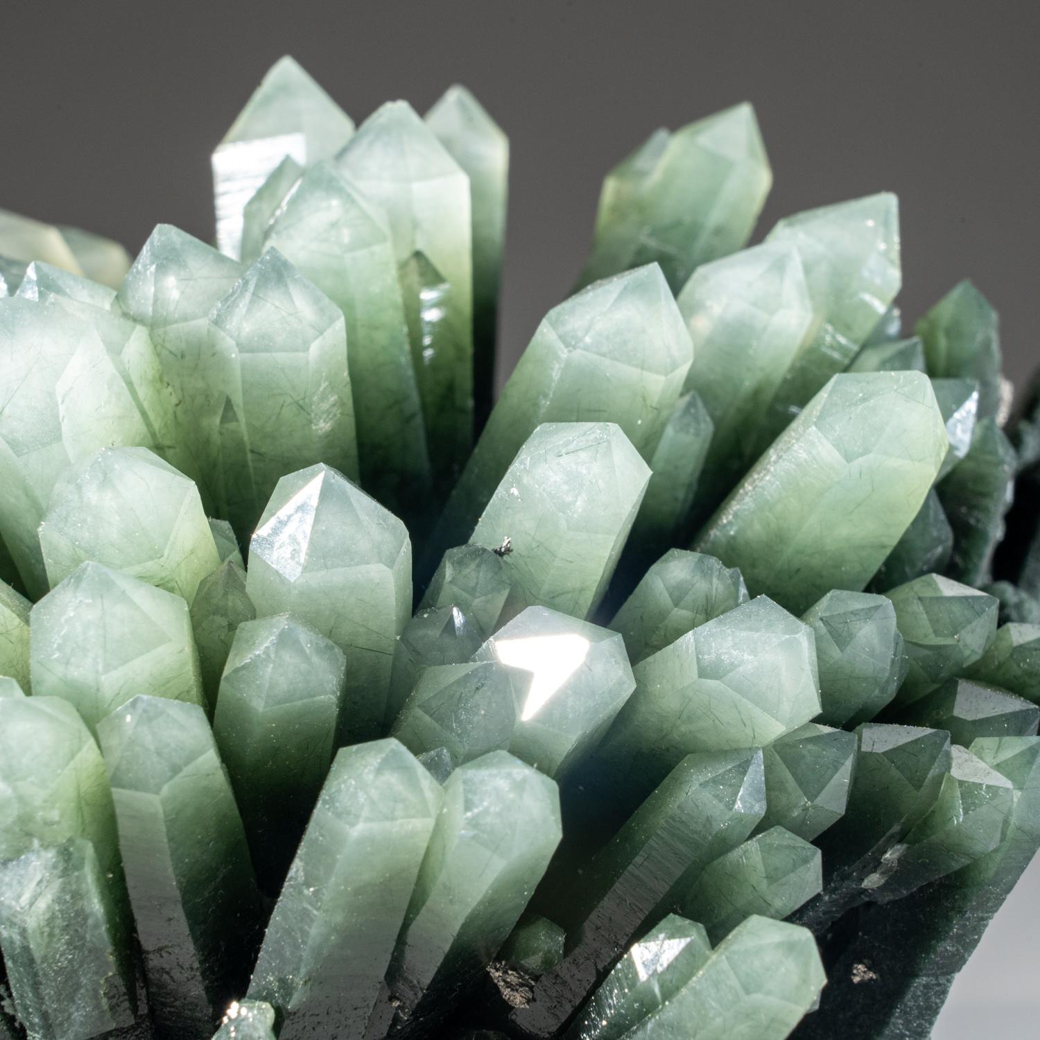 Quartz with Hedenbergite from Huanggang Mines, Inner Mongolia A.R ...