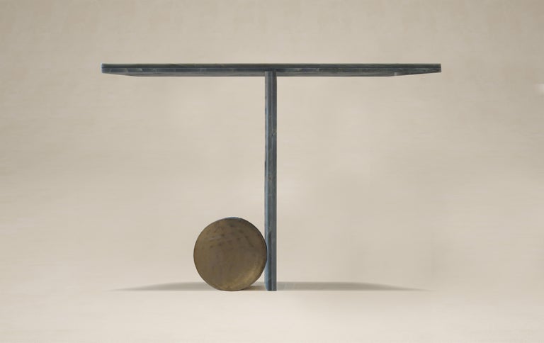 Quartzite Sculptural O Console by dAM Atelier For Sale at 1stDibs