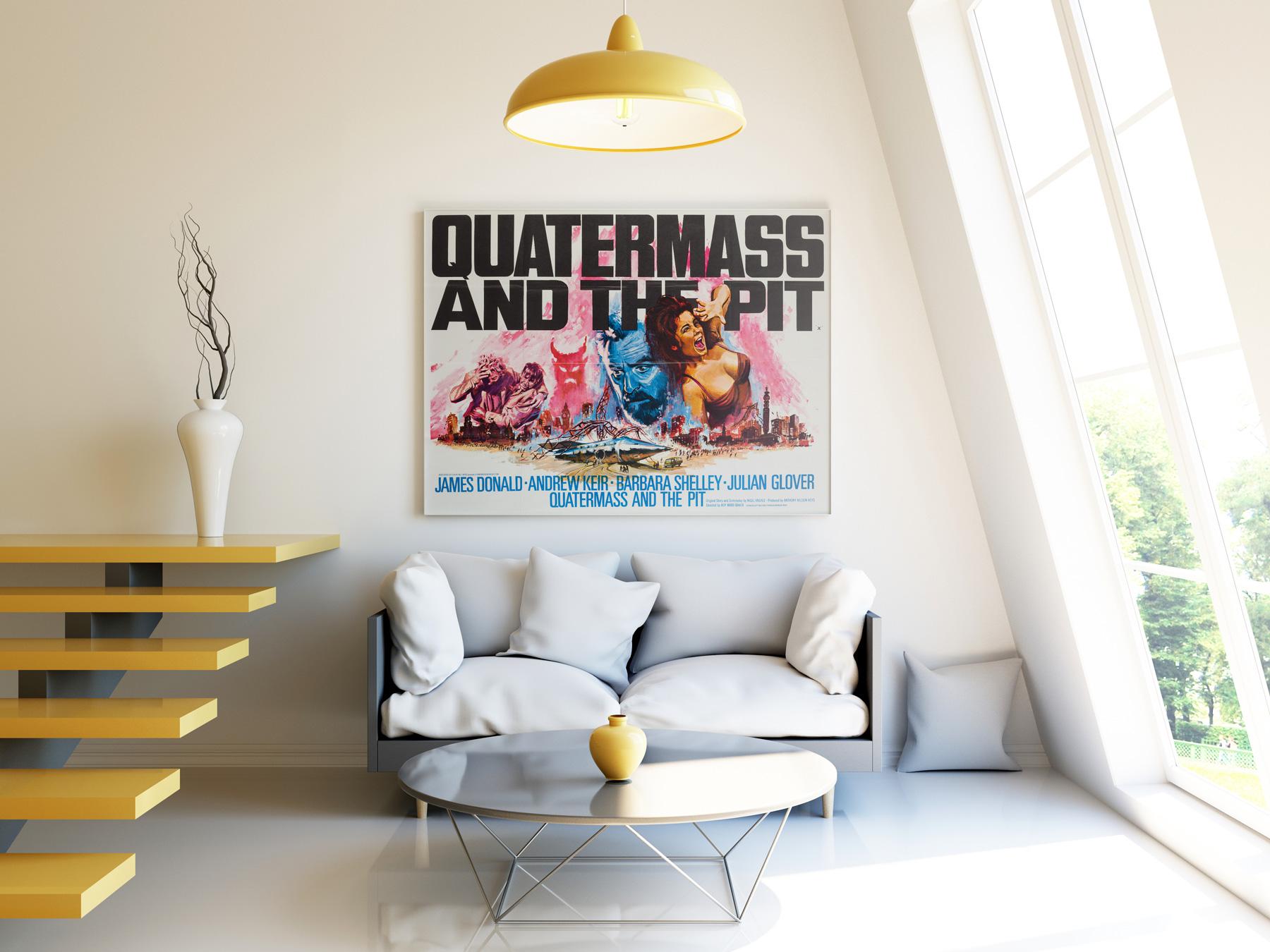 Quatermass and the Pit Original UK Film Poster, Tom Chantrell, 1967 For ...