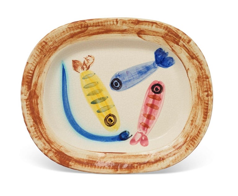Pablo Picasso 'Quatre Poissons Polychromes' For Sale at 1stDibs