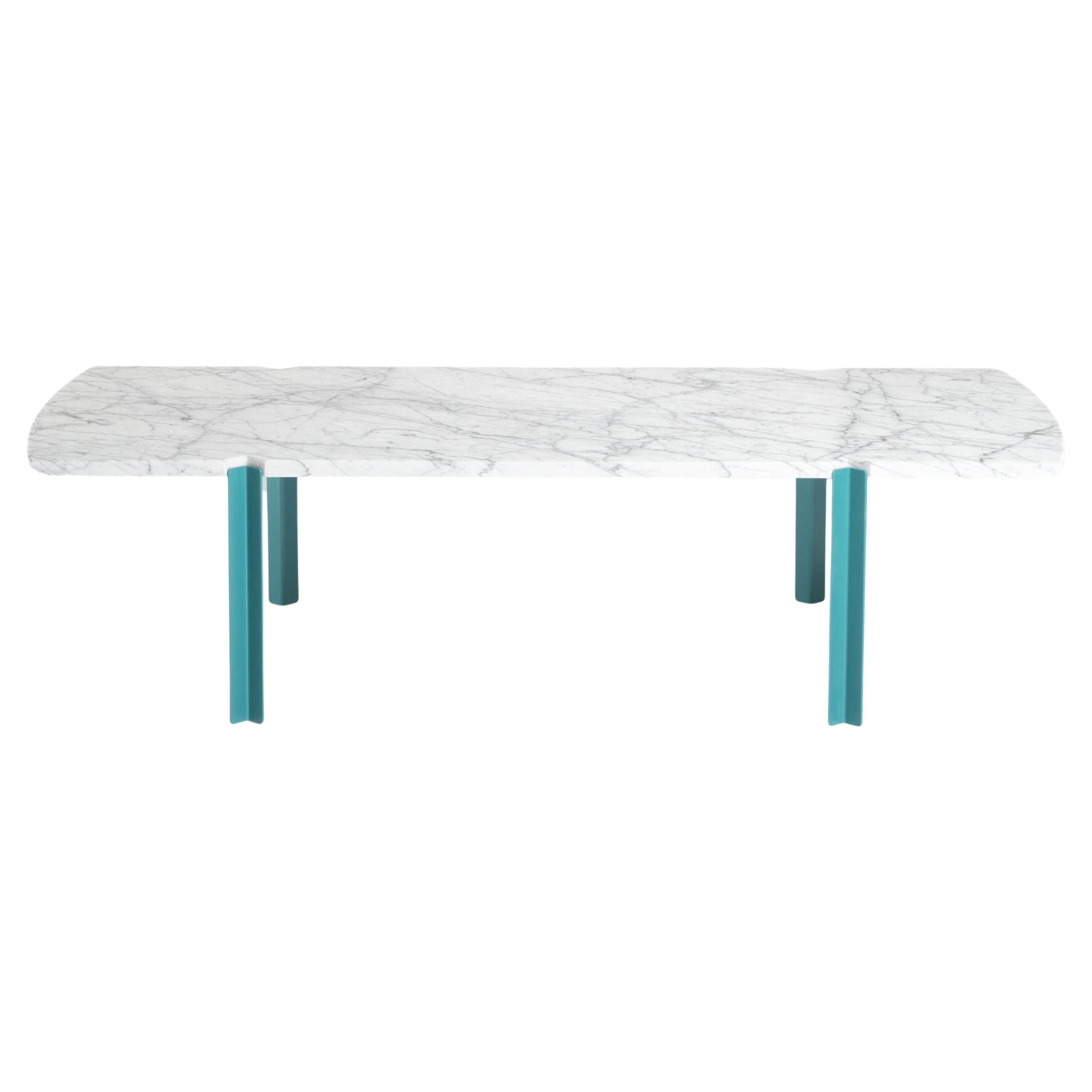 Quattro Cantoni Polished Marble Coffee Table by Objekto For Sale at 1stDibs