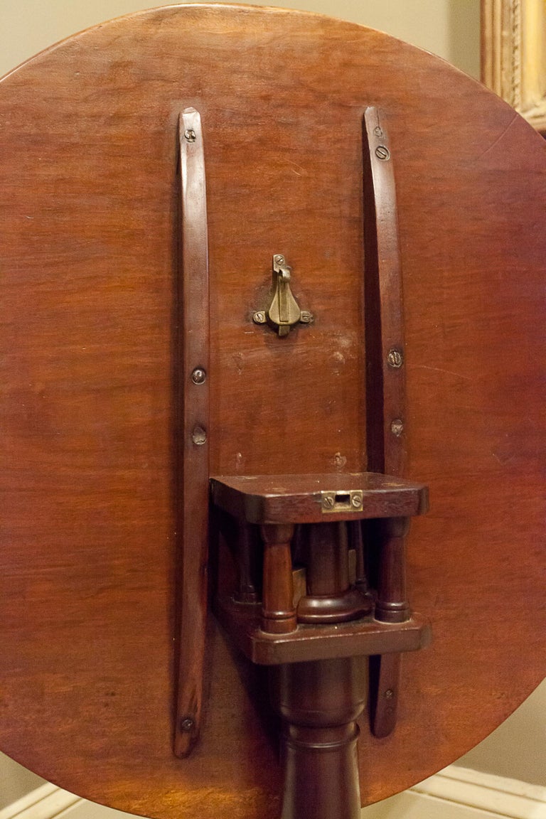 Queen Ann Revolving Birdcage Tip Top Table, New England, circa 1760 For ...