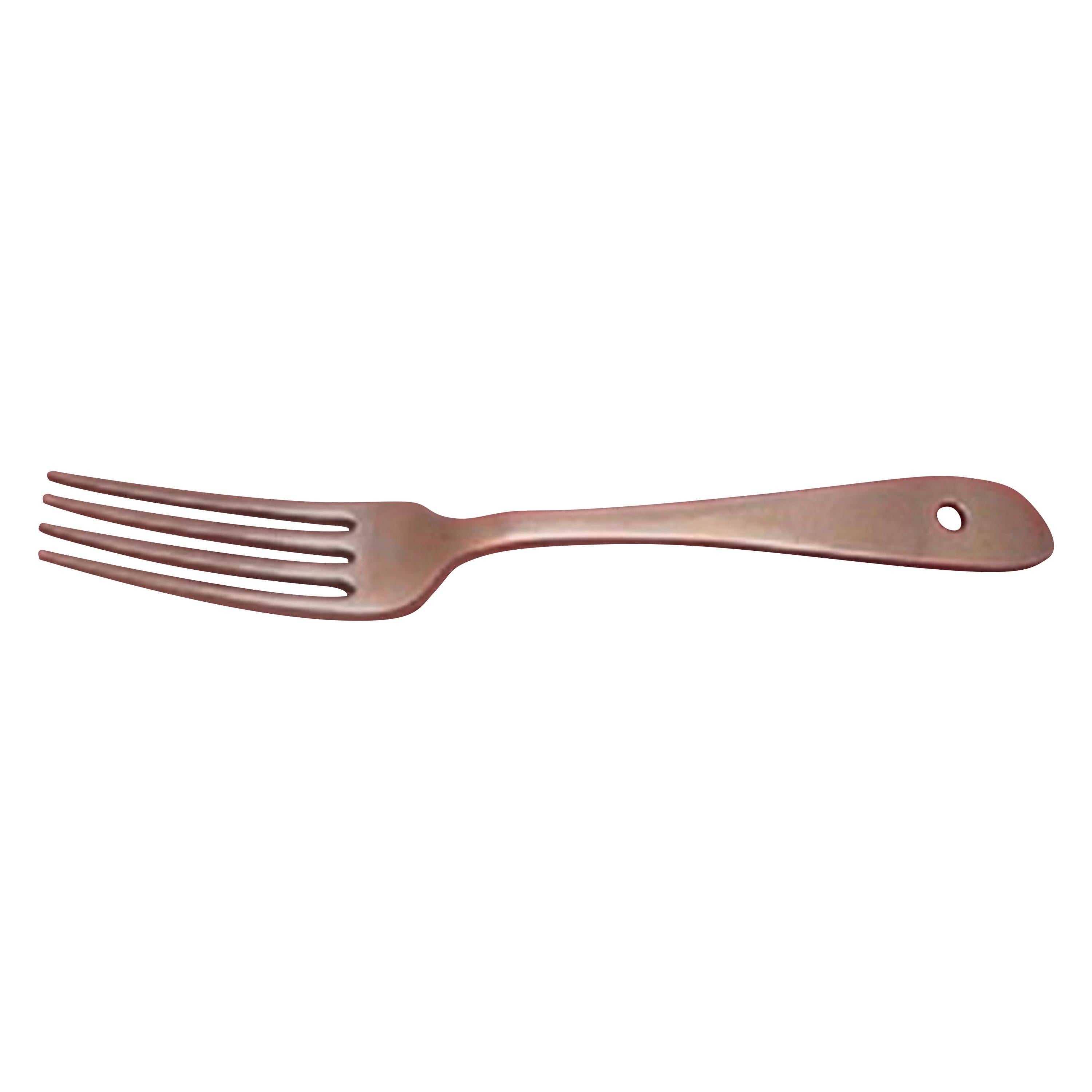 Queen Anne by Tiffany and Co. Rare Copper Sample Regular Fork Bendable ...