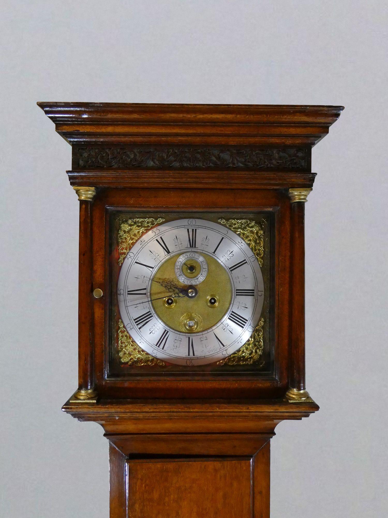 Queen Anne Oak Cased Longcase Clock by Joseph Davies, Ratcliffe Highway ...