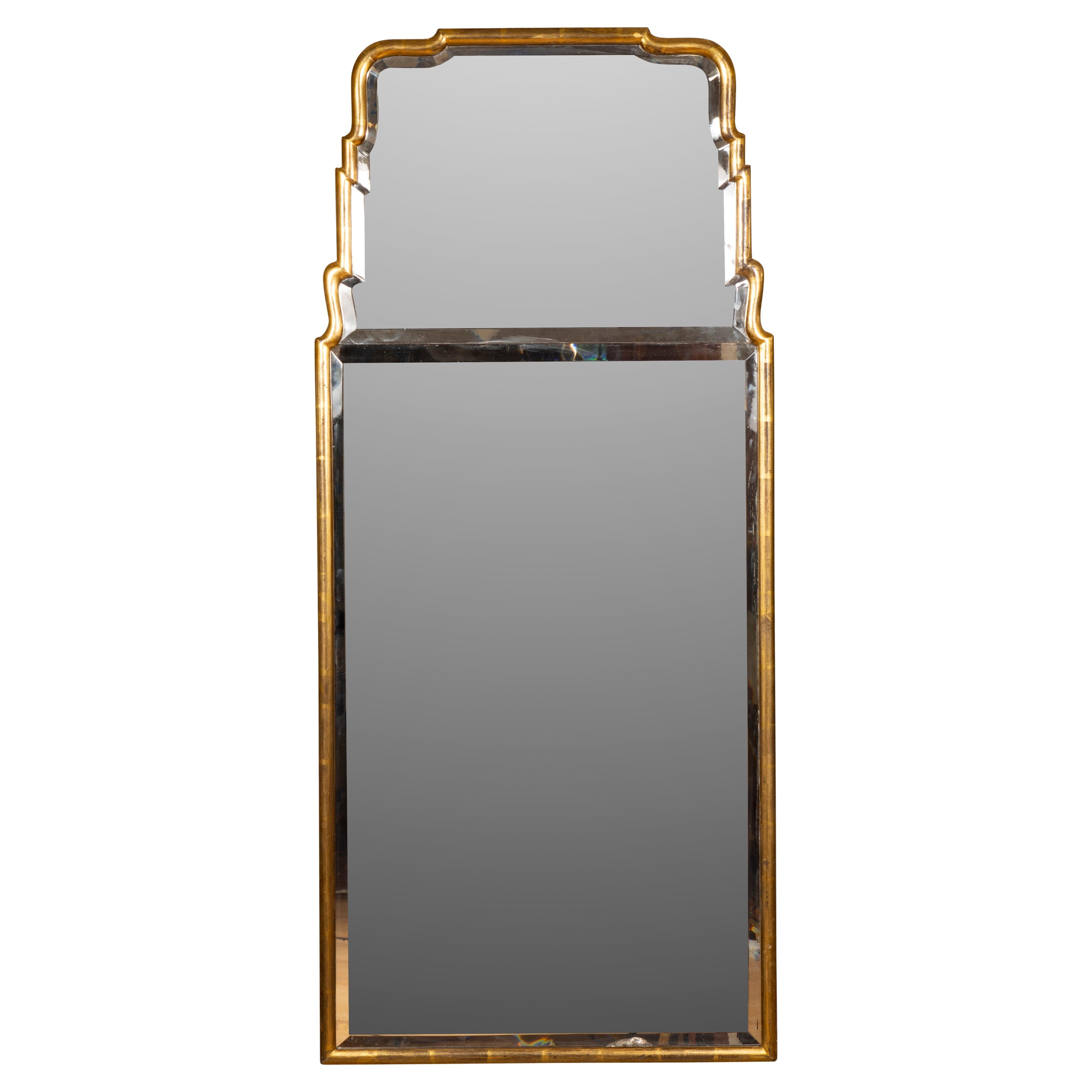 Walnut Queen Anne Mirror For Sale at 1stDibs